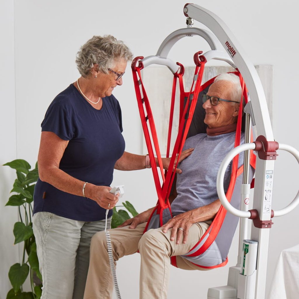 Assistive device two-in-one, patient lift dan mobile gait trainer ...